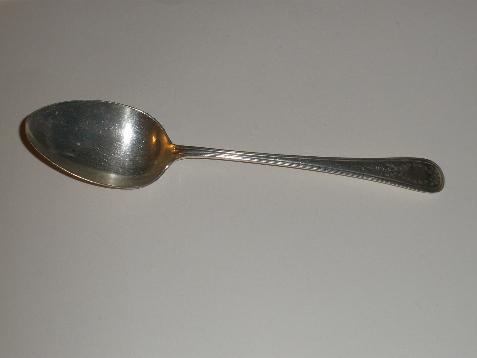 Gorham Mfg. Co. Serving Spoon Jefferson Pattern 1907 "No Mono" | eBay