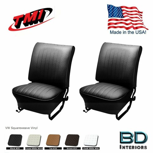 1965-67 VW Volkswagen Bug Original Seat Upholstery, Any Color, Front ...