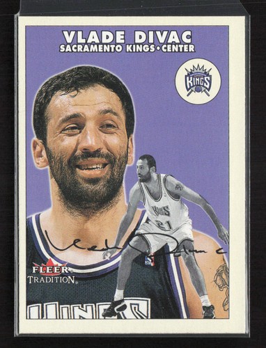 2000-01 Fleer Tradition #157 Vlade Divac Sacramento Kings | eBay