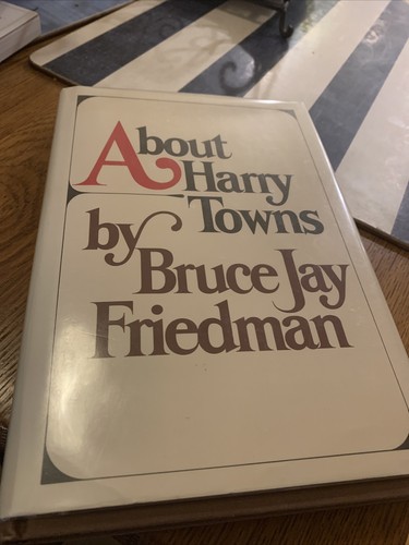 Bruce Jay Friedman Signed First About Harry Towns | eBay