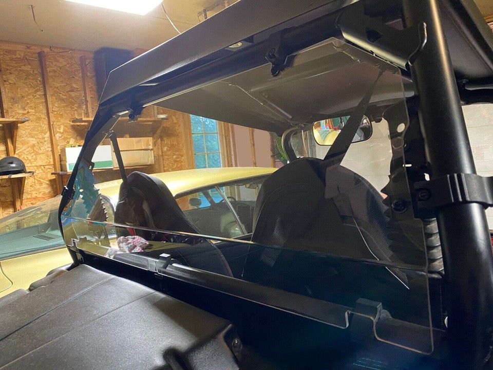 Rear Windshield & Back Panel Fits 2012-2022 Polaris RZR 570 RZR S 570 ...