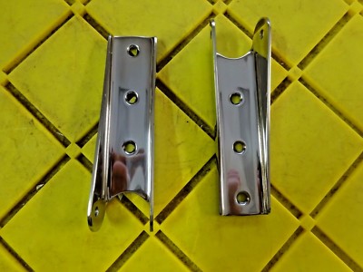 PAIR NEW TRANSOM Boat PLATFORM Folding SS Ladder Hinge 7INCH X 1 1/8 ...