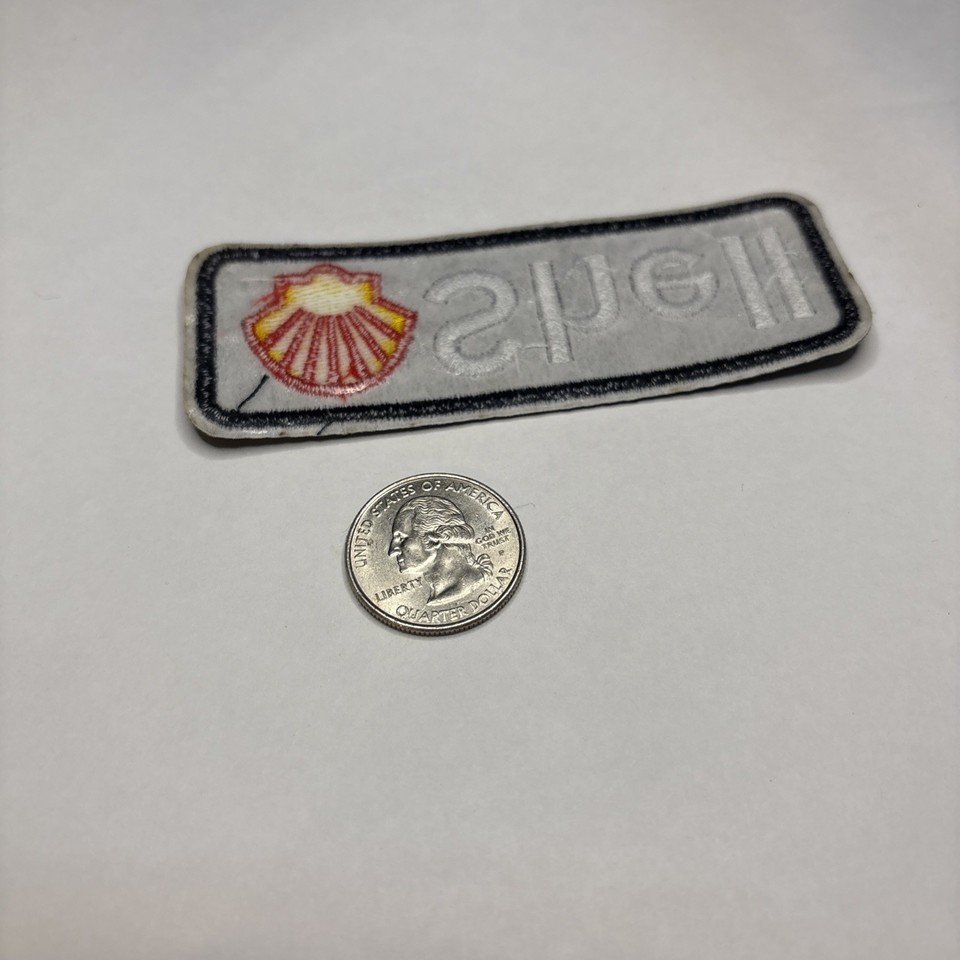 Iron Sew On Patch - Shell Gas Station BgE | eBay