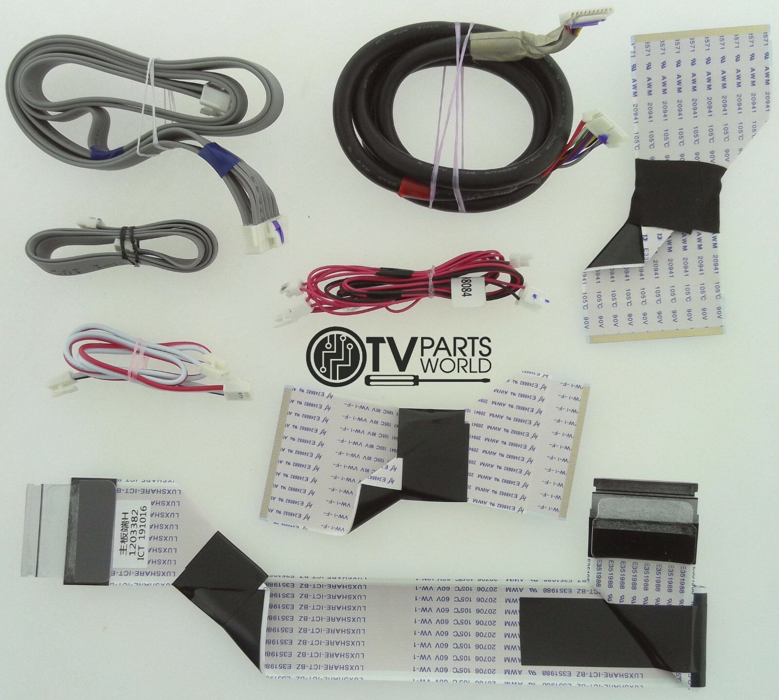 Hisense 58R6E TV Wires Cables Connectors Set 58R6E-WIRES-1 (OEM PARTS ...