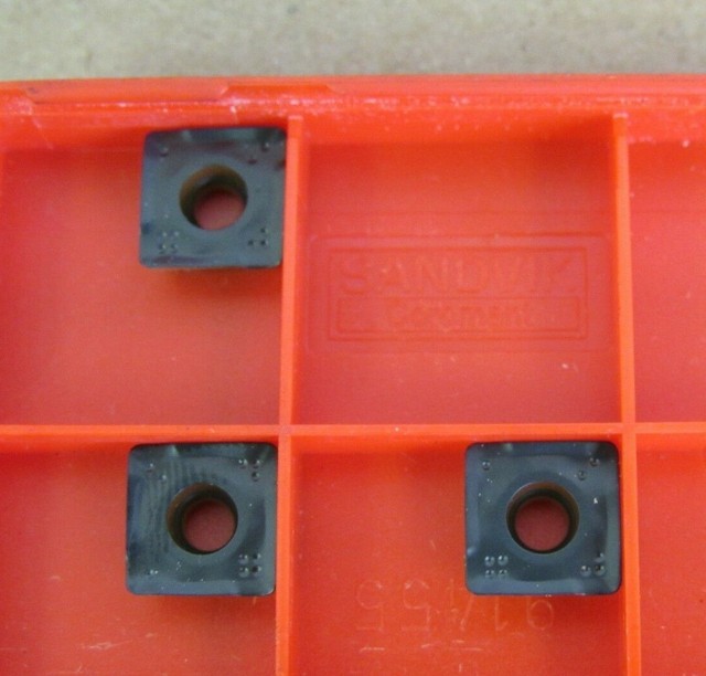 3 PCS SANDVIK COROMANT CARBIDE INSERT 490R-08T308M-PM GRADE 4240 ...