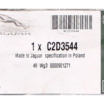 Jaguar Wiper Motor Part Number - C2D3544 | Genuine OEM | Front ...