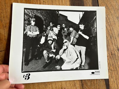 Us3 British Jazz Rap Group Vintage 10x8 PRESS PHOTO | eBay