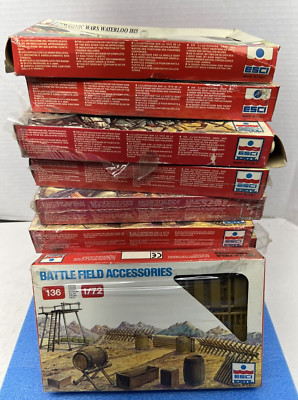 Vintage Lot of 11 ESCI ERTL Military Model Kits Battlefield Russian ...