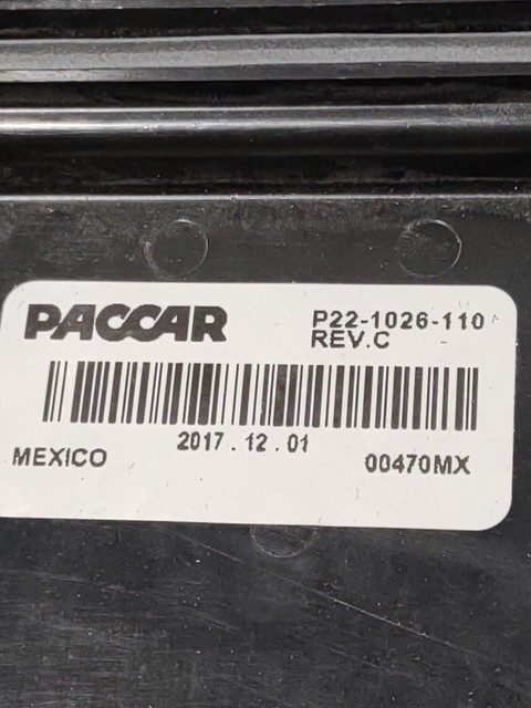 GENUINE PACCAR PDC ASSEMBLY COVER P22-1026-110 REV C LIMIT OF ONE ONLY ...