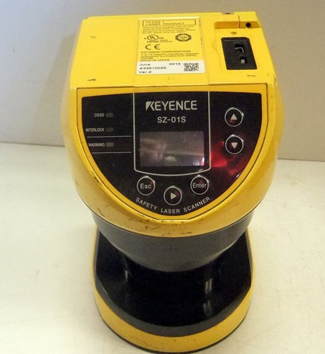 1pcs used Keyence Safety Laser Scanner SZ-01S 24VDC 100% test free ...