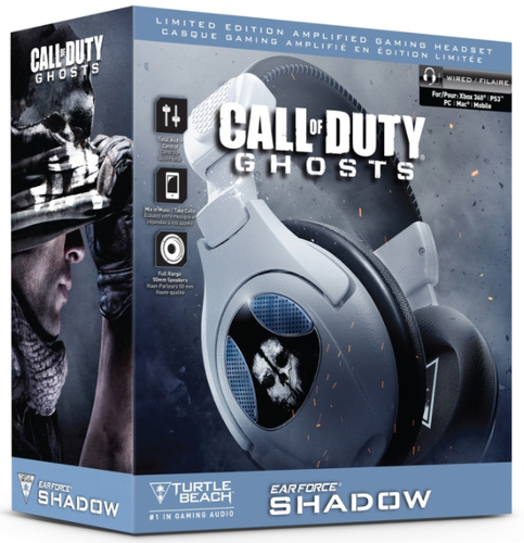 Casque Turtle Beach SHADOW COD Ghosts XBOX PS4 PS3 PC MAC Mobile call ...