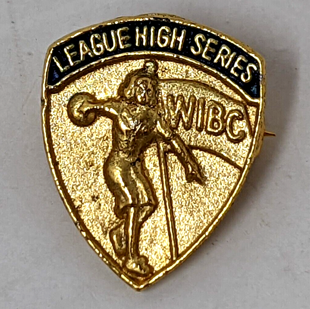 VTG WIBC Womens International Bowling Congress League High Series Lapel ...