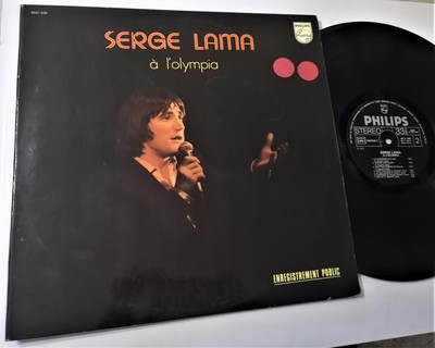 double 33 tours public SERGE LAMA 6621020 LIVE à l'OLYMPIA PHILIPS FR ...