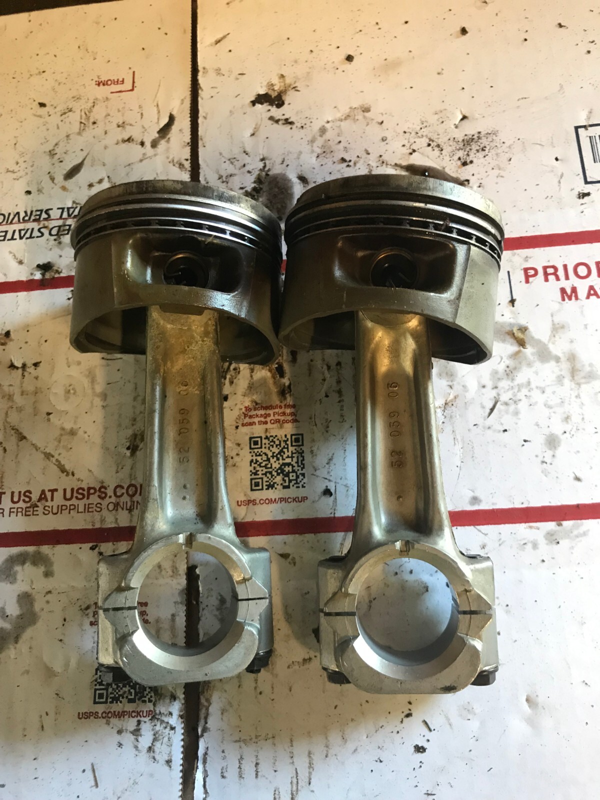 Kohler M18 Mv18 Magnum Connecting Rods And Pistons 52 059 05 | eBay