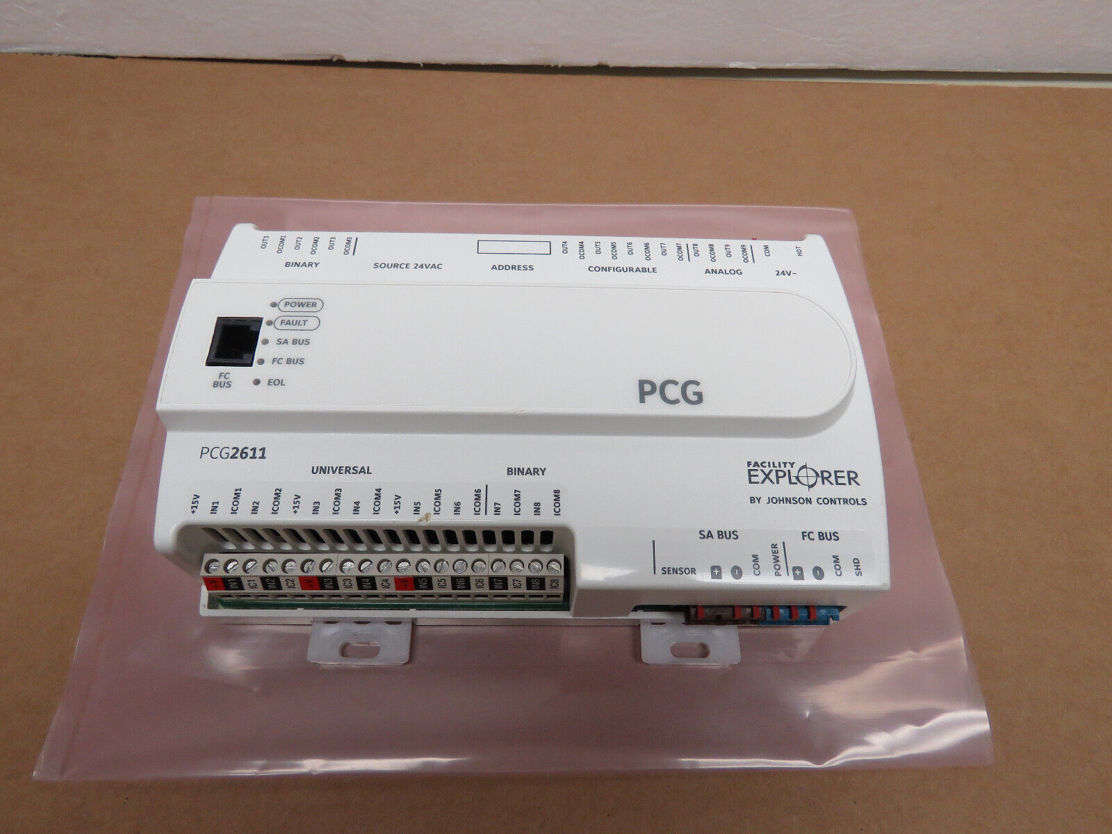Johnson Controls FX-PCG2611-0G FX-PCG Controller Rev. V with 1 Year ...