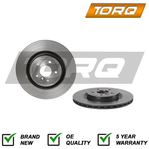 Brake Discs Rear Torq Fits Jaguar XE 2015- XF 2015- 2.0 D 3.0 #2 ...