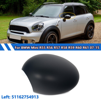 Left Side Mirror Cover For Mini Cooper R55 R56 R57 R58 R59 R60 R61 ...