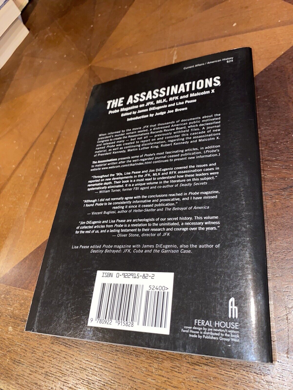 Assassinations : Probe Magazine on JFK, MLK, RFK and Malcolm X by Lisa ...