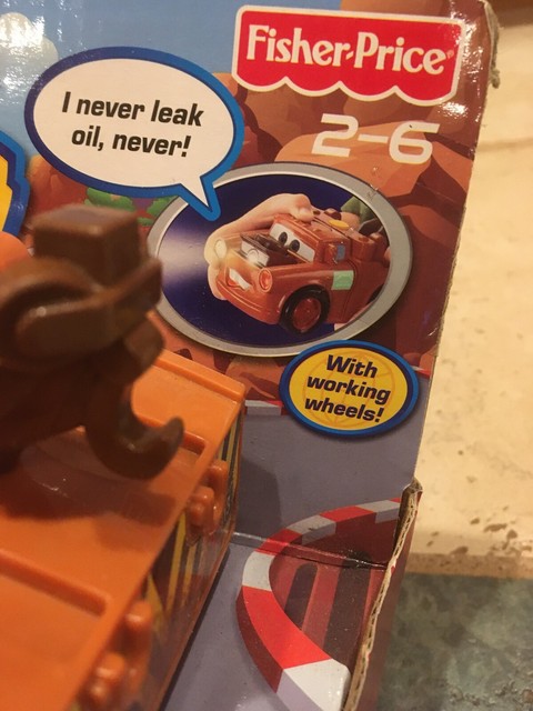 Disney Pixar Cars 2 Fisher Talking Mater Light Flashlight for sale ...