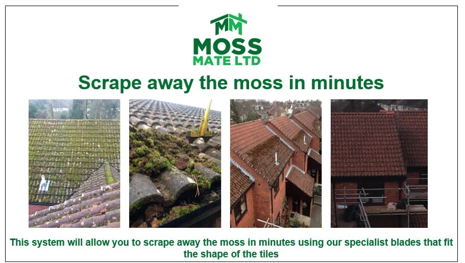 Moss Scraper - to clear moss off your roof | eBay UK