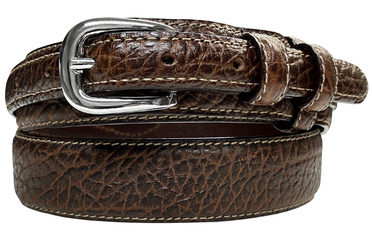 Men's Western Ranger Belt Genuine Leather Ranger Belt 1-3/8"(35mm) Wide ...