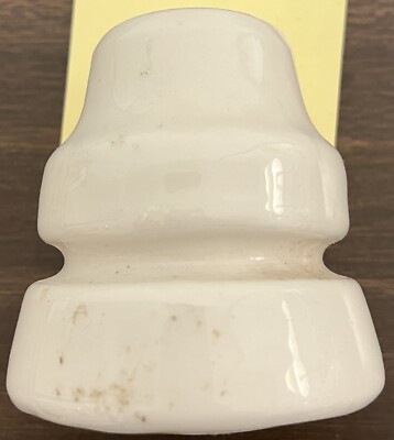 Antique Porcelain Insulator - White Porcelain U-287 insulator - no ...