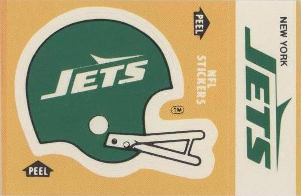 1984 Fleer Teams in Action - Stickers New York Jets for sale online | eBay