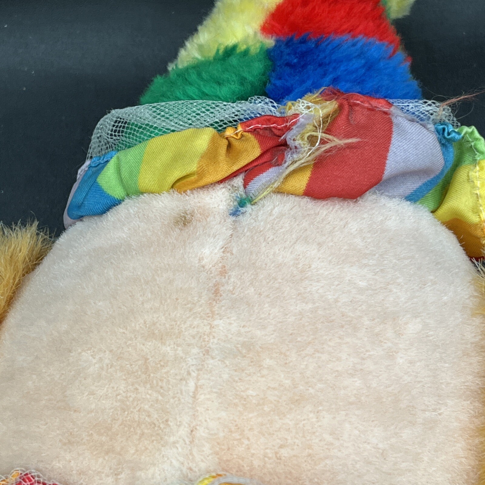 Vintage 1989 Cuddle Wit Creation Circus Clown Doll Rainbow Plush Toy | eBay