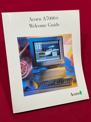 Acorn A7000+ Welcome Guide Manual issue 1, March 1997 AMJ 02 | eBay