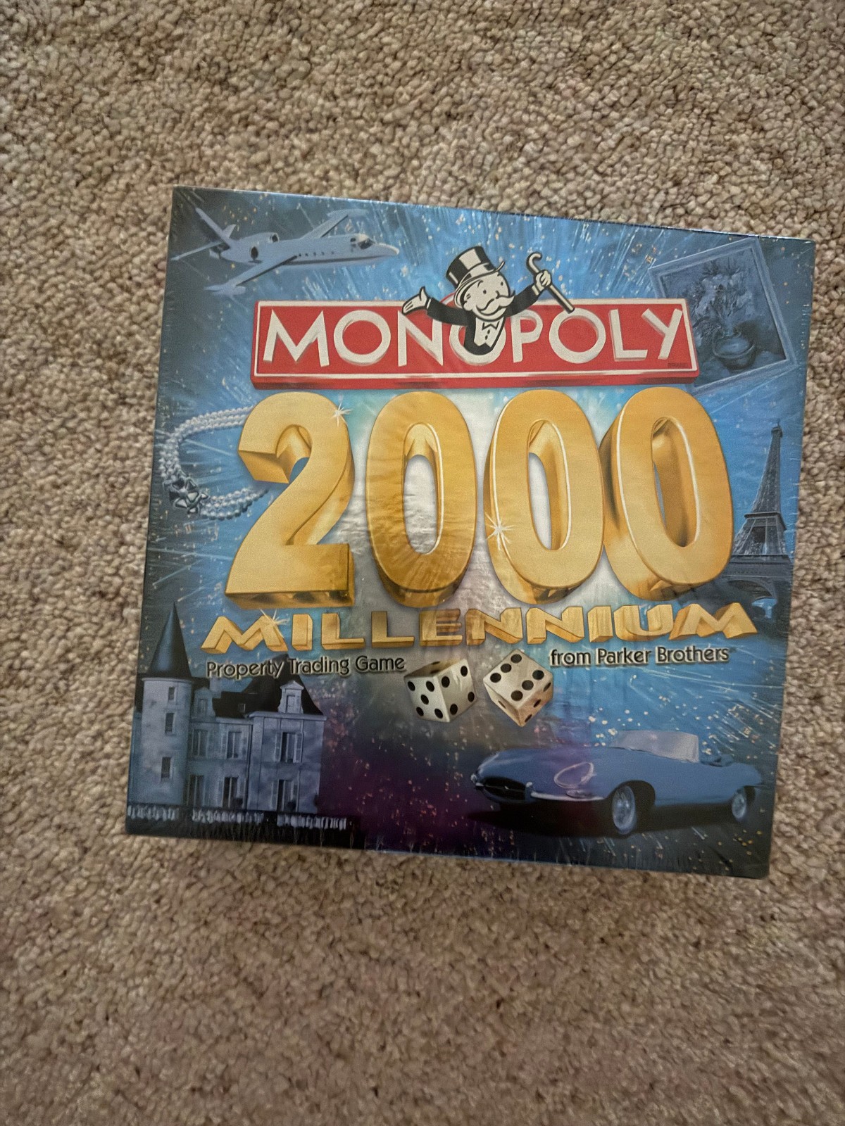 New Parker Brothers Monopoly Board Game Millennium Edition 2000 Sealed ...