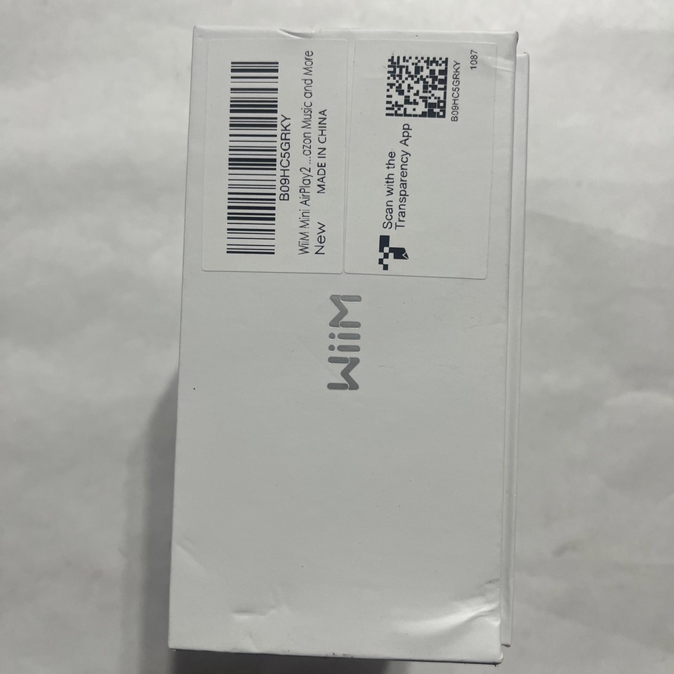 WiiM Mini AirPlay2 Wireless Hi-Res Audio Streamer Preamplifier Wifi ...