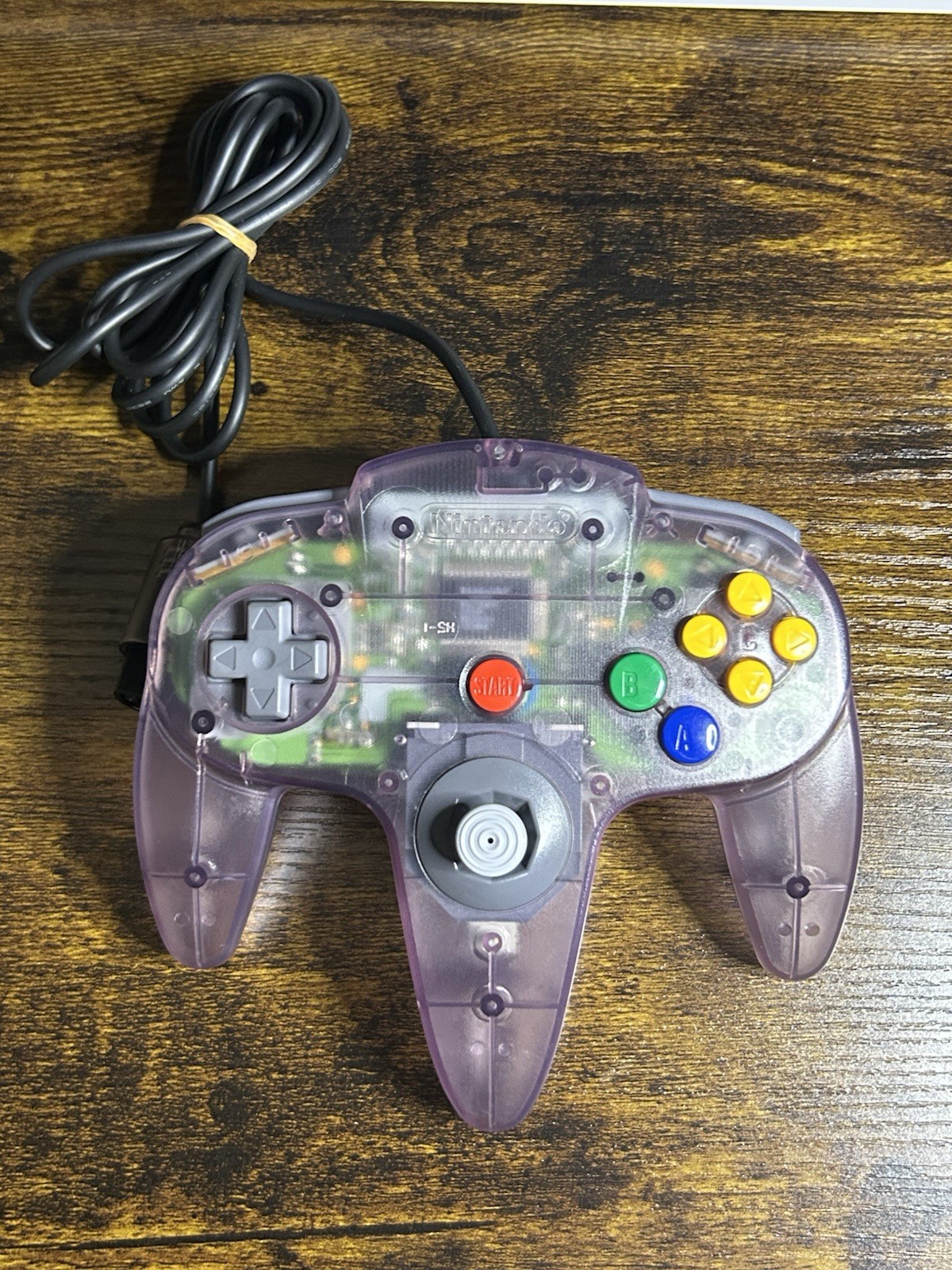 Nintendo 64 N64 Controller Atomic Purple Clear - OEM - TESTED | eBay