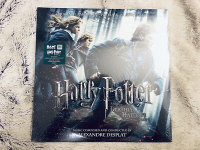 Harry Potter Deathly Hallows Pt 1 GREEN YELLOW COLOR VINYL 2xLP LIMITED ...