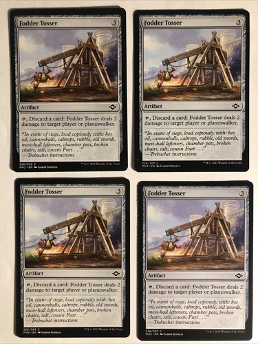 4x Mtg Modern Horizons 2 Fodder Tosser NM/M Magic The Gathering | eBay.de