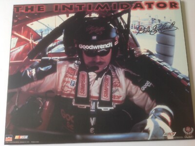 1999 The Intimidator print on wood. 20x16 | eBay
