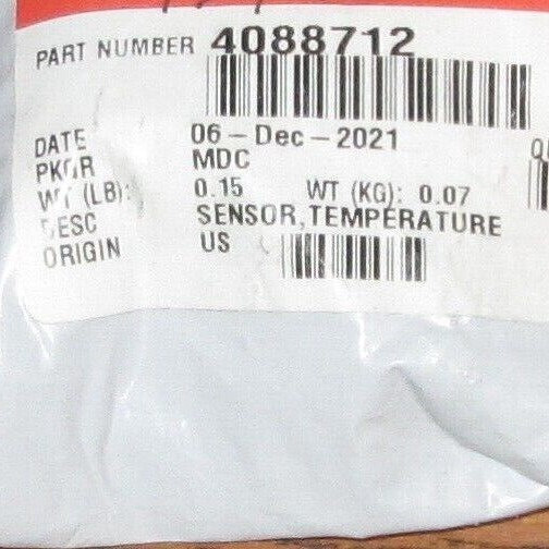 Cummins 4088712 EGR Valve Temperature Sensor for sale online | eBay