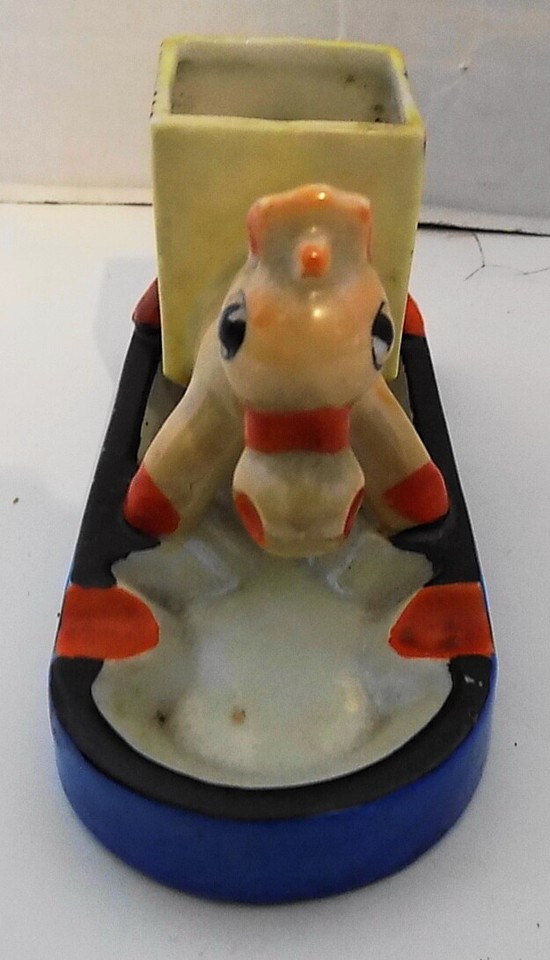 Vintage Lustre Ware Horse Ashtray Cigarette Holder Made in Japan | eBay