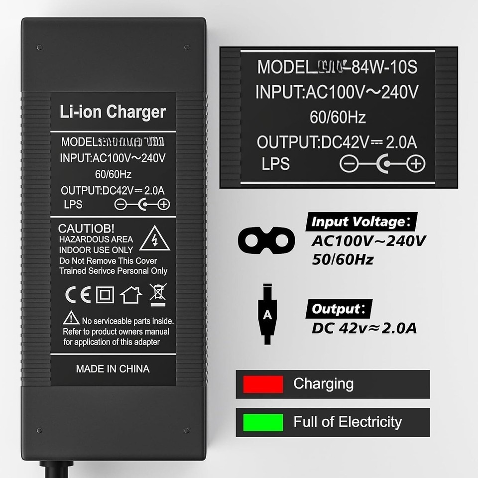 AC Adapter Charger For Bird Flex VA00046 Electric Scooter BirdFlex 082 ...
