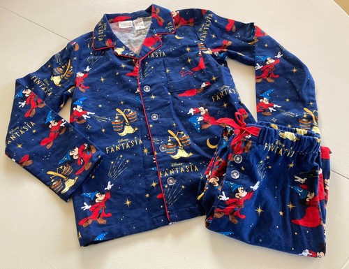 Peter Alexander Jnr Boys Girls Navy Fantasia Pjs Pyjamas Size 10 Disney ...