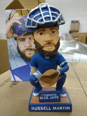 Russell Martin Toronto Blue Jays Catcher SGA 2015 Bobblehead | eBay