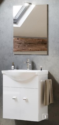 Mobile Bagno Sospeso Cm 58 2A Completo Bianco - Savini Sebes Due | eBay