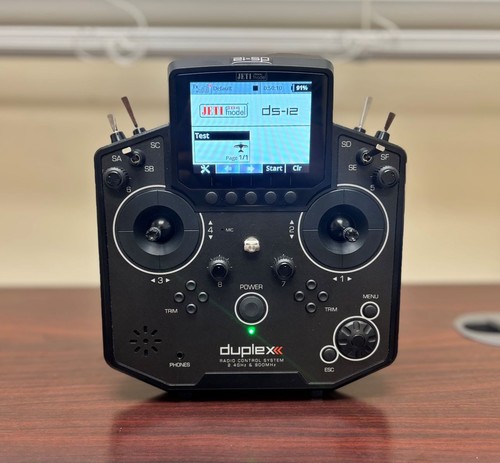 JETI Duplex DS-12 radio transmitter 2.4 Ghz and 900Mhz $900 value!! | eBay