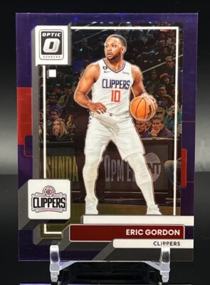 2022-23 Donruss Optic Eric Gordon #183 Purple FOTL /17 Los Angeles ...