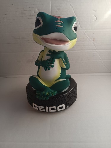 GEICO AUTO INSURANCE ADVERTISING GECKO PLASTIC COIN BANK 9" TALL | eBay