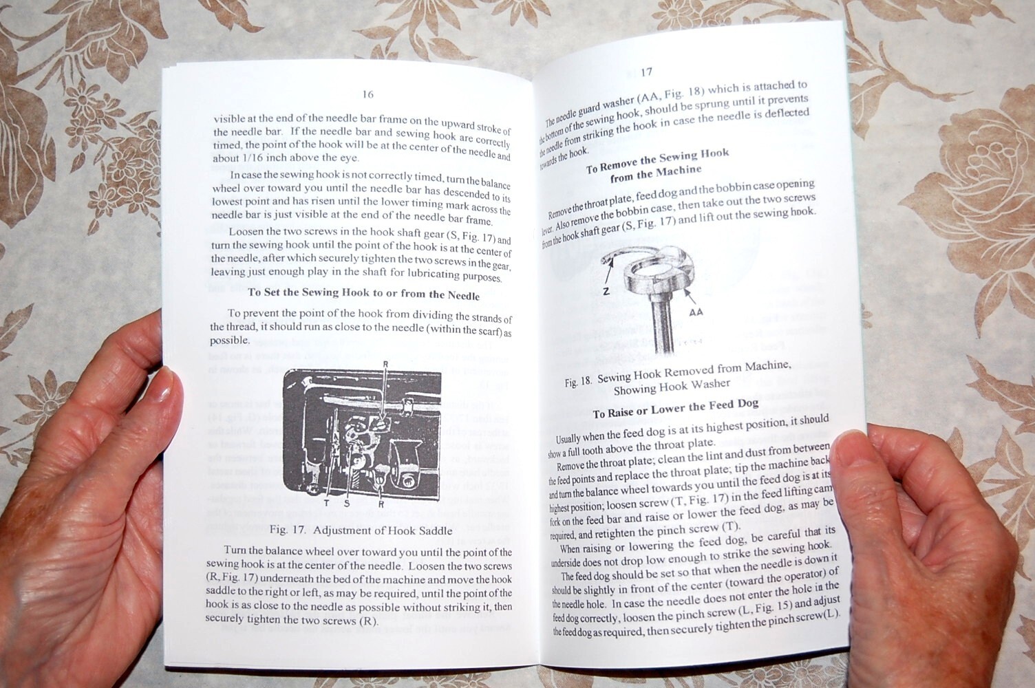 Using & Adjusting Instructions Manual for Singer Sewing Machine 111w100 ...