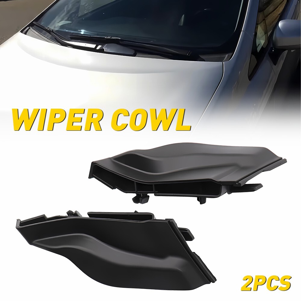 Front Windshield Wiper Side Cowl Extension Cover Trim For 2010-2015 ...