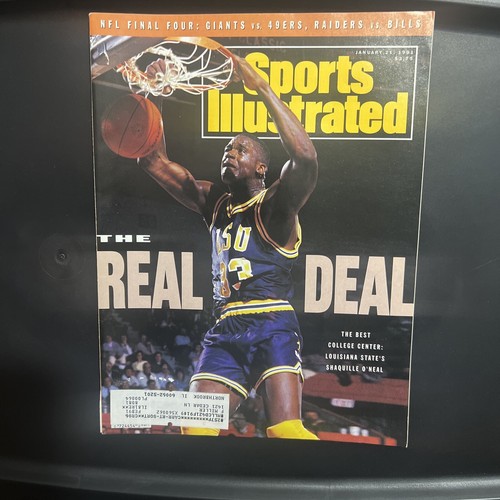 Sports Illustrated January 21 1991 1st Cover Shaq Shaquille O’Neal Real ...
