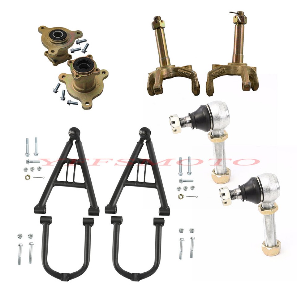 Upper&Lower Suspension Front Rear Shock Swing Arm Kit 3/4 Stud for ATV ...