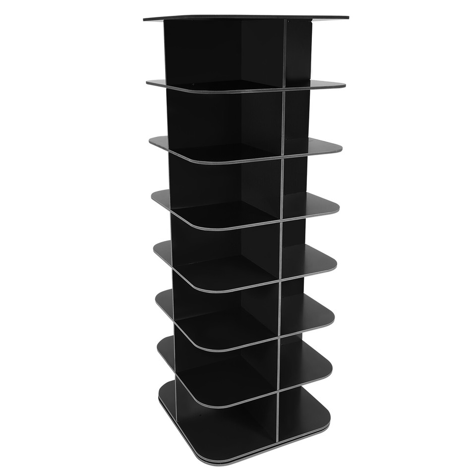 7-Tier Adjustable Rotating Shoe Rack Tower 360?? Rotatable Storage ...