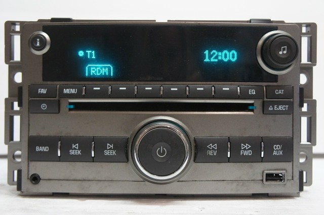 2012 Chevrolet Malibu Radio CD Mp3 USB & AUX Ports 20940842 OEM for ...